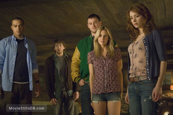 The Cabin in the Woods - Publicity still of Anna Hutchison & Chris ...