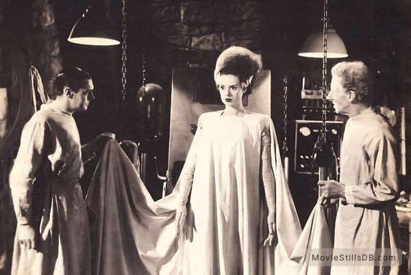 Bride of Frankenstein - Publicity still of Colin Clive & Ernest Thesiger