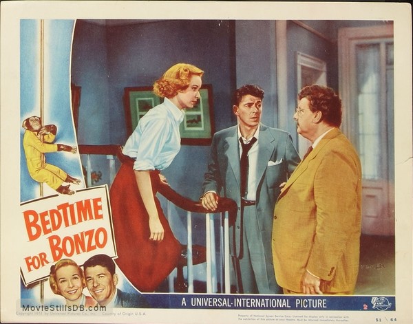 Bedtime for Bonzo - Lobby card