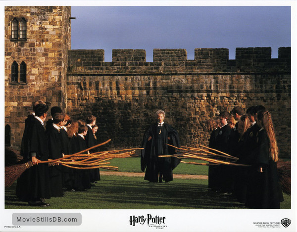Harry Potter and the Sorcerer's Stone - Lobby card with Zoë Wanamaker ...