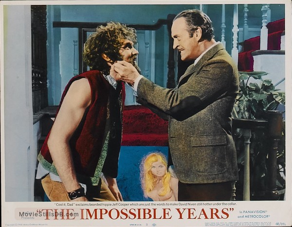 The Impossible Years - Lobby card