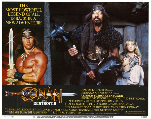 Wilt Chamberlain Conan The Marvel Movies: Conan The Destroyer (1984)