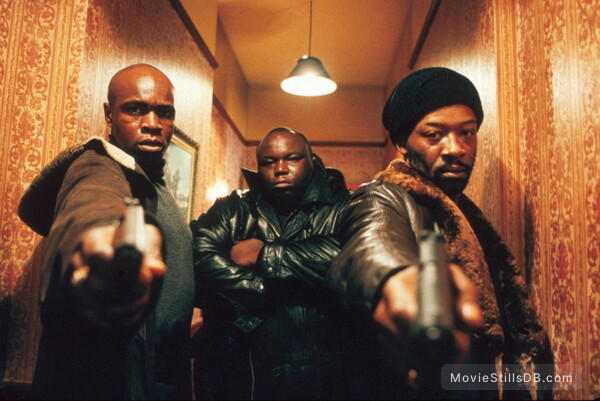 Snatch - Publicity still of Ade & Lennie James