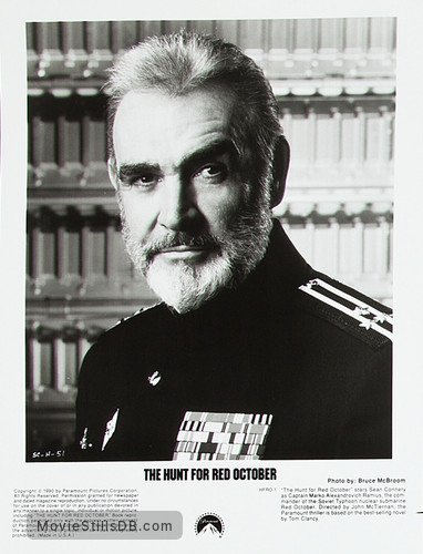 Hunt For Red October Sean Connery