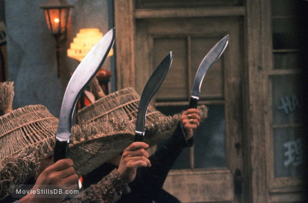 Big Trouble In Little China - Publicity still of Peter Kwong & James Pax