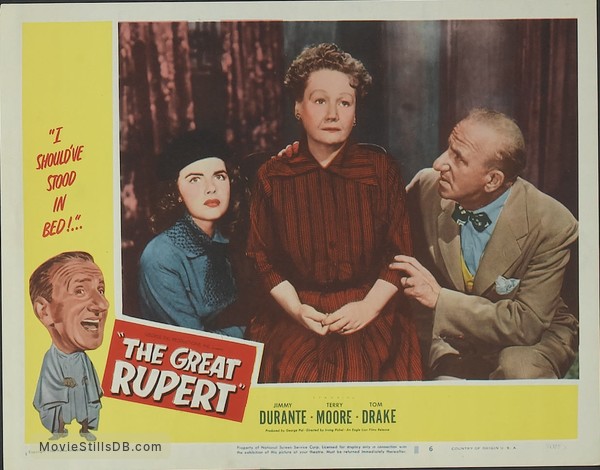 The Great Rupert - Lobby card with Terry Moore & Jimmy Durante