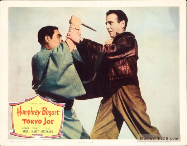 Tokyo Joe - Lobby card with Humphrey Bogart