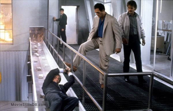 Licence To Kill - Publicity still of Timothy Dalton & Robert Davi