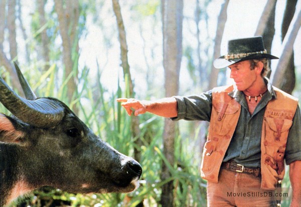 Crocodile Dundee - Publicity still of Paul Hogan