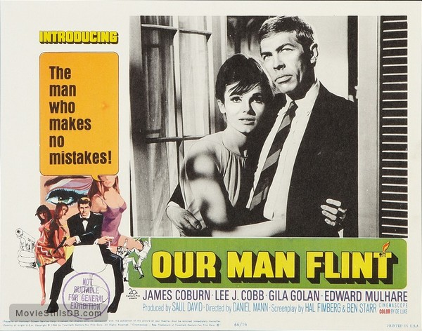 Our Man Flint Poster