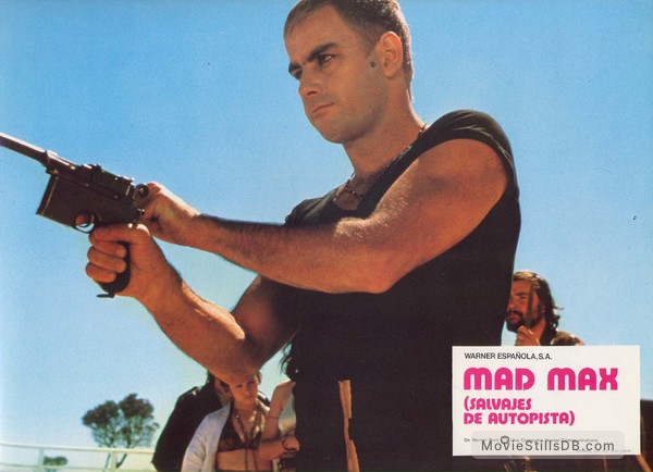 Mad Max - Lobby card with Geoff Parry