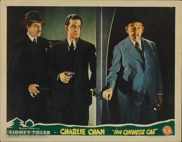 Charlie Chan in The Chinese Cat - Lobby card