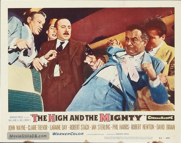 The High and the Mighty - Lobby card