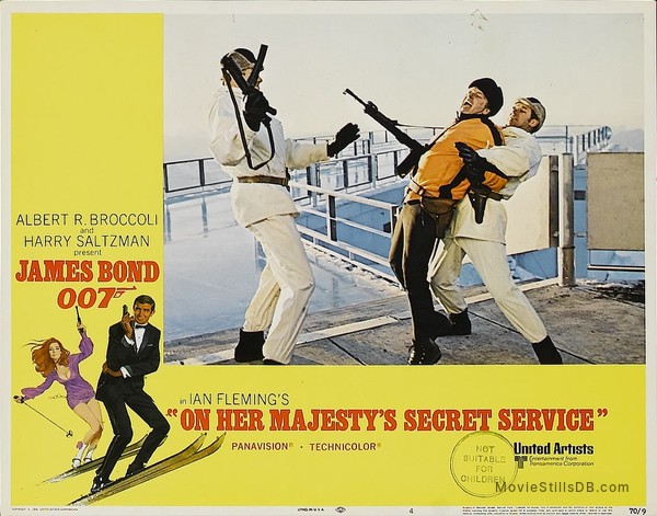 On Her Majesty's Secret Service - Lobby card