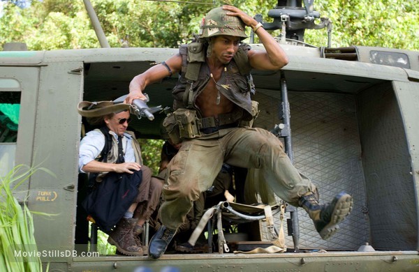 Tropic Thunder - Publicity still of Ben Stiller & Steve Coogan