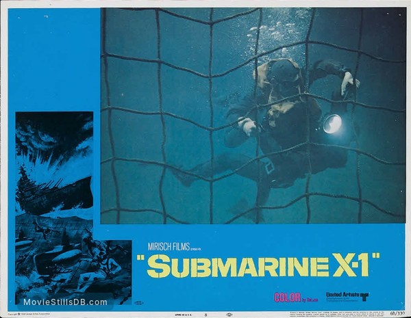 Submarine X-1 - Lobby card