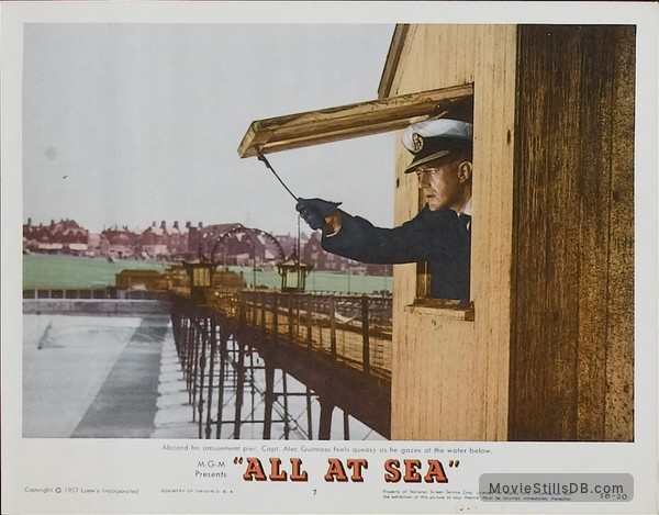 Barnacle Bill - Lobby card with Alec Guinness