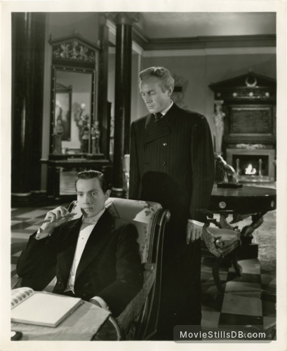 The Picture of Dorian Gray - Publicity still of Hurd Hatfield & Lowell ...