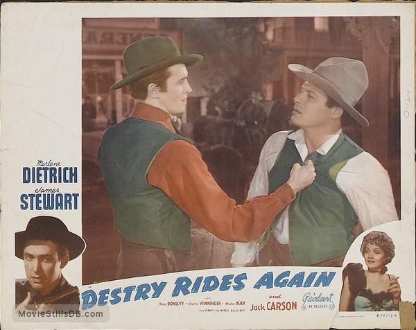 Destry Rides Again - Lobby card