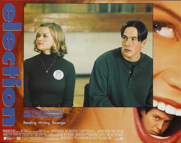Election - Lobby card with Reese Witherspoon & Chris Klein