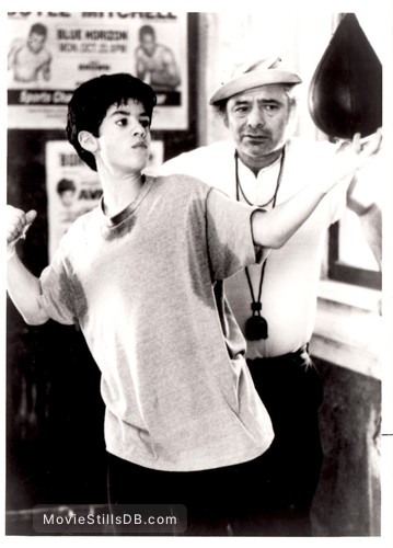 Rocky V - Publicity still of Sage Stallone & Burt Young