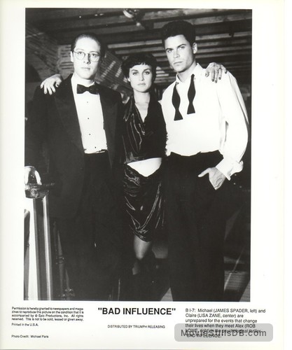 Bad Influence Movie Poster