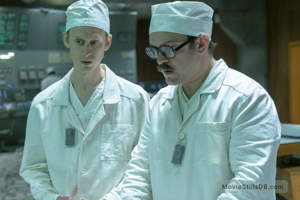 Chernobyl - Episode 1x05 publicity still of Sam Troughton & Robert Emms