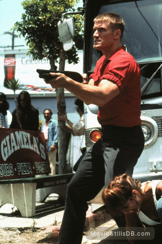 Joshua Tree - Publicity still of Dolph Lundgren & Kristian Alfonso