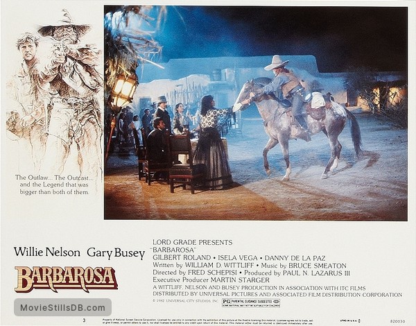 Barbarosa - Lobby card