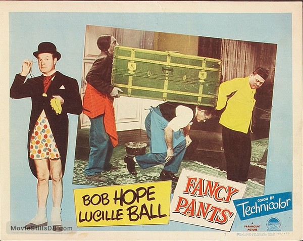 Fancy Pants - Lobby card with Bob Hope