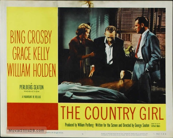The Country Girl - Lobby card with William Holden & Grace Kelly
