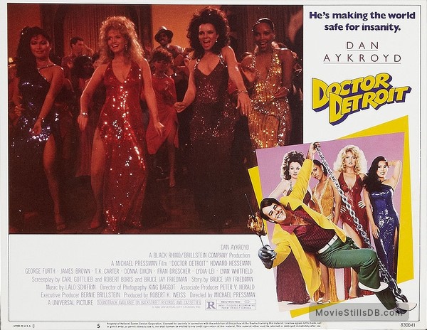 Doctor Detroit - Lobby card with Lydia Lei & Donna Dixon