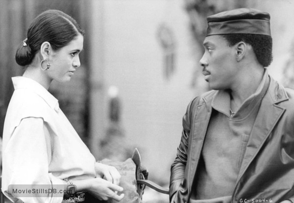 The Golden Child - Publicity still of Eddie Murphy & Charlotte Lewis