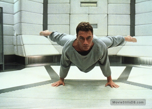 Replicant - Publicity still of Jean-Claude Van Damme