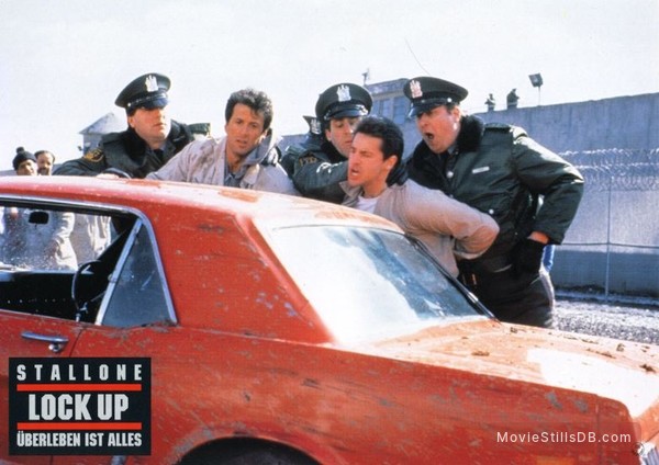 Lock Up - Lobby card with Sylvester Stallone