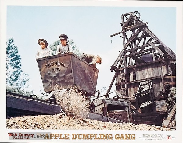 The Apple Dumpling Gang - Lobby card with Clay Obrien & Brad Savage