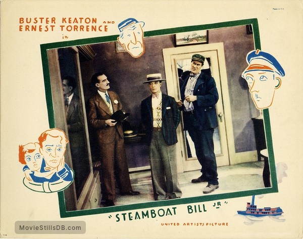 Steamboat Bill, Jr. - Lobby card