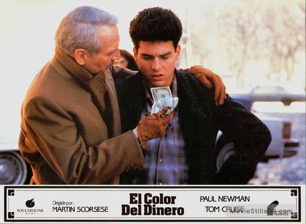 El Color Del Dinero Paul Newman THE COLOR OF MONEY 1986 Touchstone