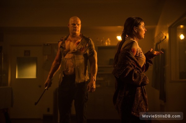 See No Evil 2 - Publicity still of Glenn Thomas Jacobs & Katharine Isabelle