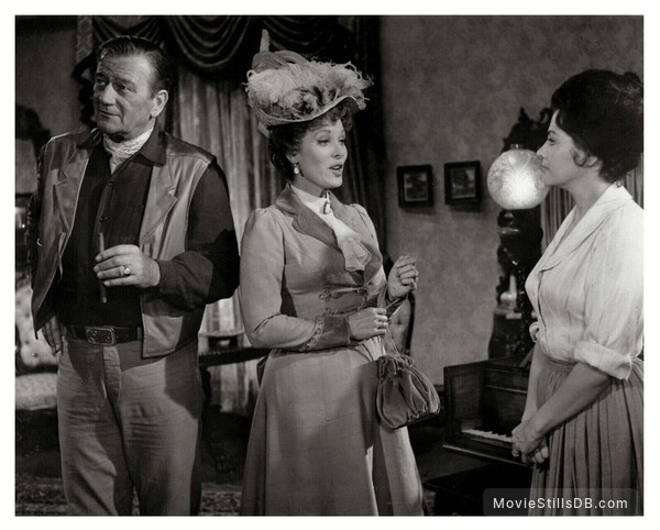 McLintock! - Publicity still of John Wayne & Maureen O'Hara