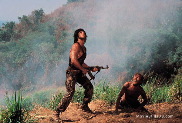 Rambo: First Blood Part II - Publicity still of Sylvester Stallone ...