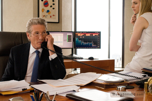 Arbitrage - Publicity still of Richard Gere & Brit Marling