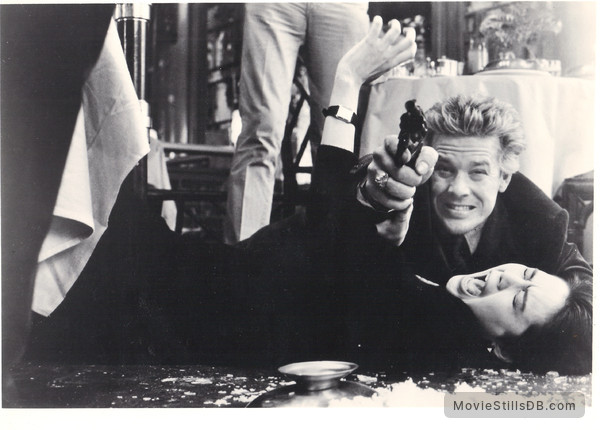 Year of the Dragon - Publicity still of Mickey Rourke & Ariane