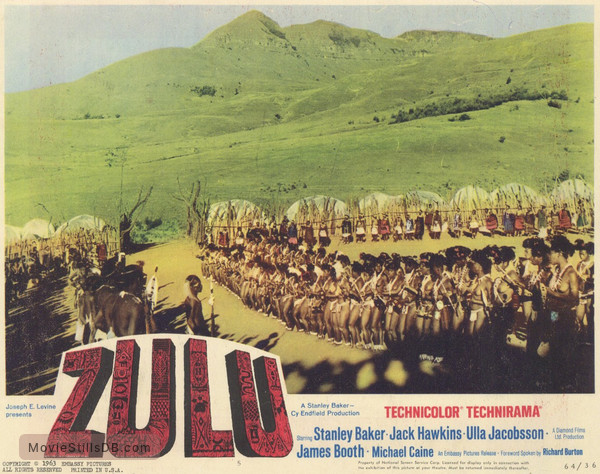Zulu - Lobby card