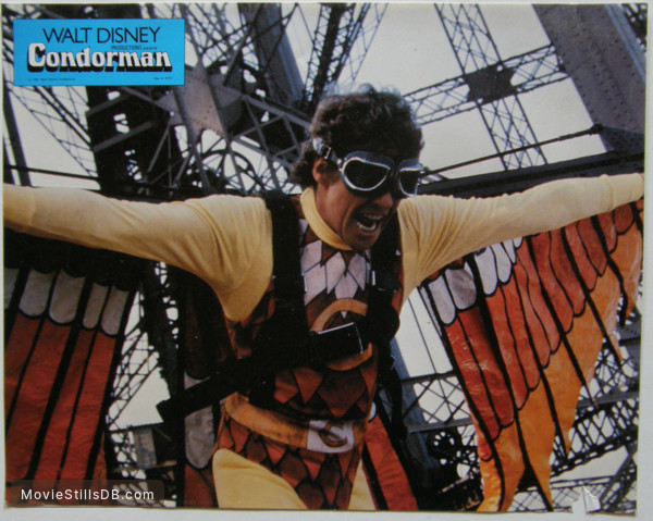 Condorman - Lobby card with Michael Crawford