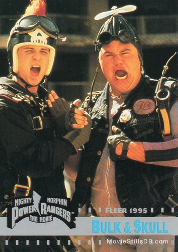 Mighty Morphin Power Rangers: The Movie - Lobby card with Paul Schrier ...