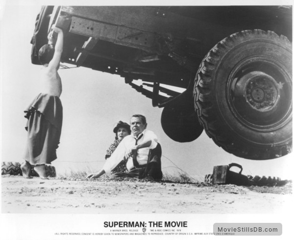 Superman - Lobby card with Aaron Smolinski & Phyllis Thaxter