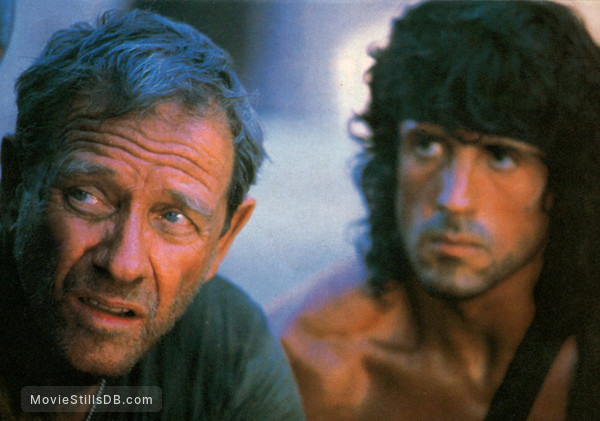 Rambo III - Publicity still of Sylvester Stallone & Richard Crenna