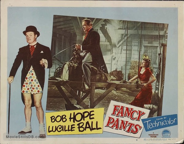 Fancy Pants - Lobby card with Bob Hope & Lucille Ball