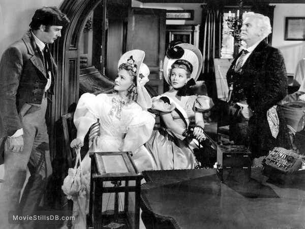 Green Dolphin Street - Publicity still of Van Heflin & Frank Morgan